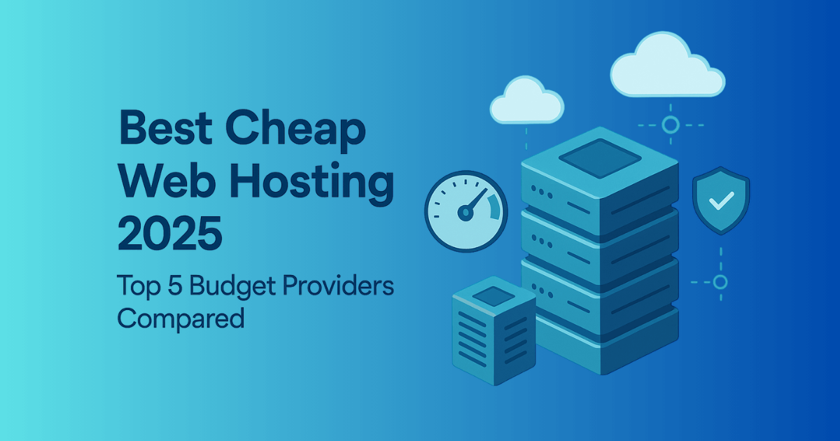 Best Cheap Web Hosting 2025 - Top 5 Budget Providers | Your Hosting ...